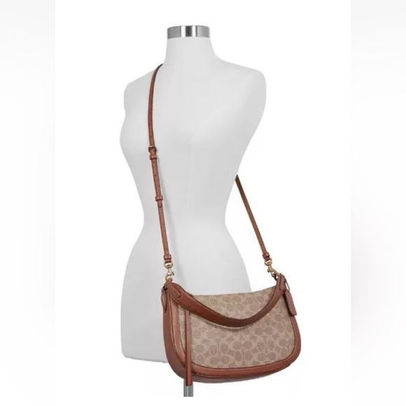 Coach | Bags | Coach Sutton In Signature Canvas 52577 Tanrustgold ...